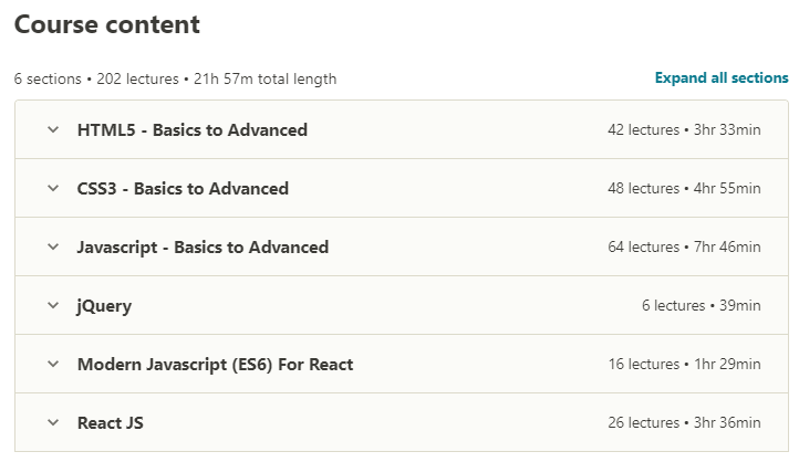 React JS- Web 前端开发完全指南 [2021] ( React JS- Complete Guide for Frontend Web Development [2021 ...