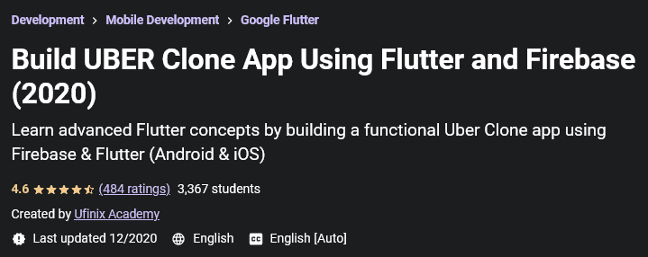 使用 Flutter 和 Firebase 构建 Uber 克隆应用程序 2020 Build Uber Clone App Using Flutter And Firebase