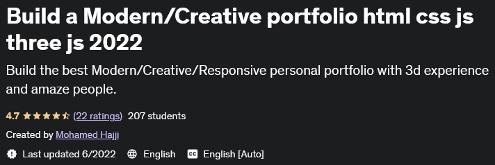 构建现代/创意作品集 html css js 三个 js ( Build a Modern/Creative portfolio html css js three js ) - postcode