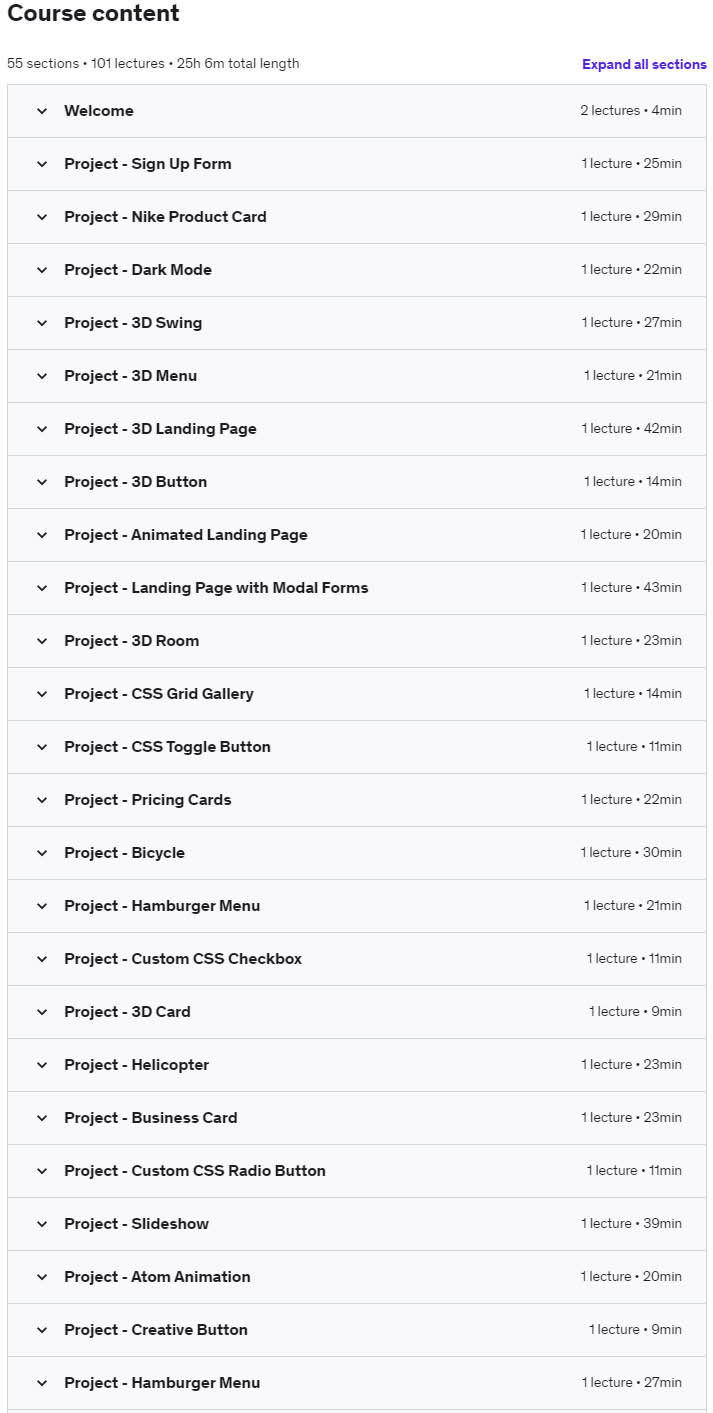 50 多个带有 Html、css 和 Javascript 的 Web 项目 50 Web Projects With Html Css And Javascript