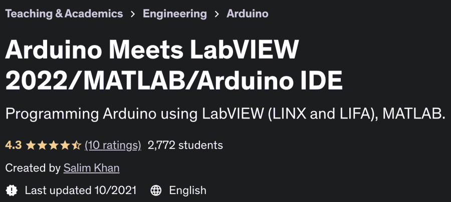 Arduino 与 Labview 2022matlabarduino Ide 相遇 Arduino Meets Labview 2022matlabarduino Ide