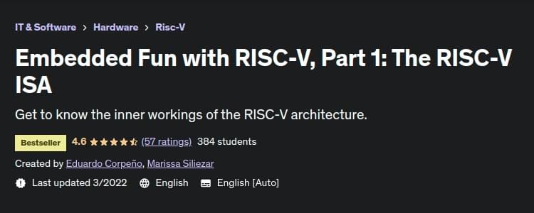 Risc V 的嵌入式乐趣,第 1 部分:risc V Isa Embedded Fun With Risc V Part 1 The