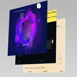 构建现代/创意作品集 html css js 三个 js ( Build a Modern/Creative portfolio html css js three js ) - postcode