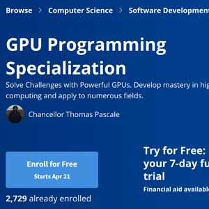 GPU Programming 专项课程(GPU Programming Specialization)-Coursera - postcode
